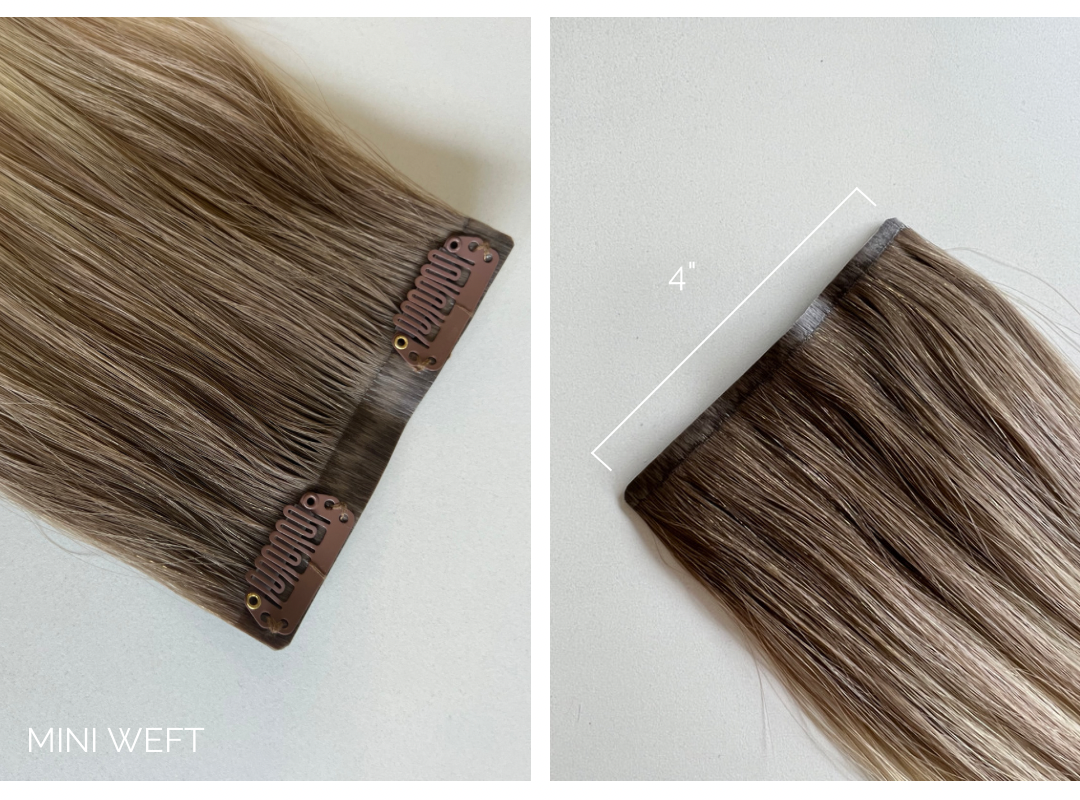 18" Jessica Invisible Clip-In Mini Rows (set of 2) – Muse HairPro